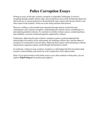 Police Corruption Essays.pdf
