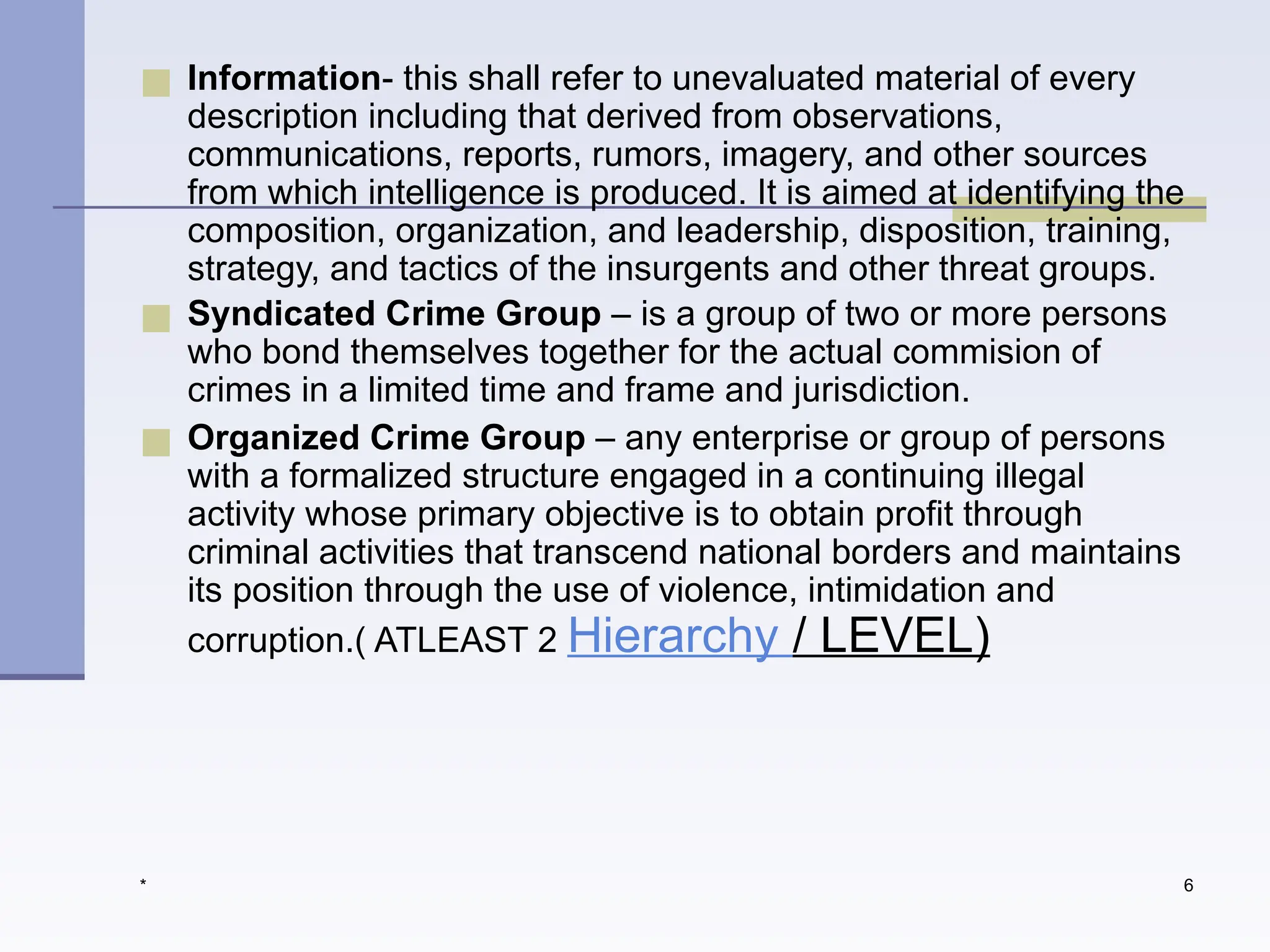 POLICE INTELLIGENCE_cha.pptx with simulation on nterview and ...