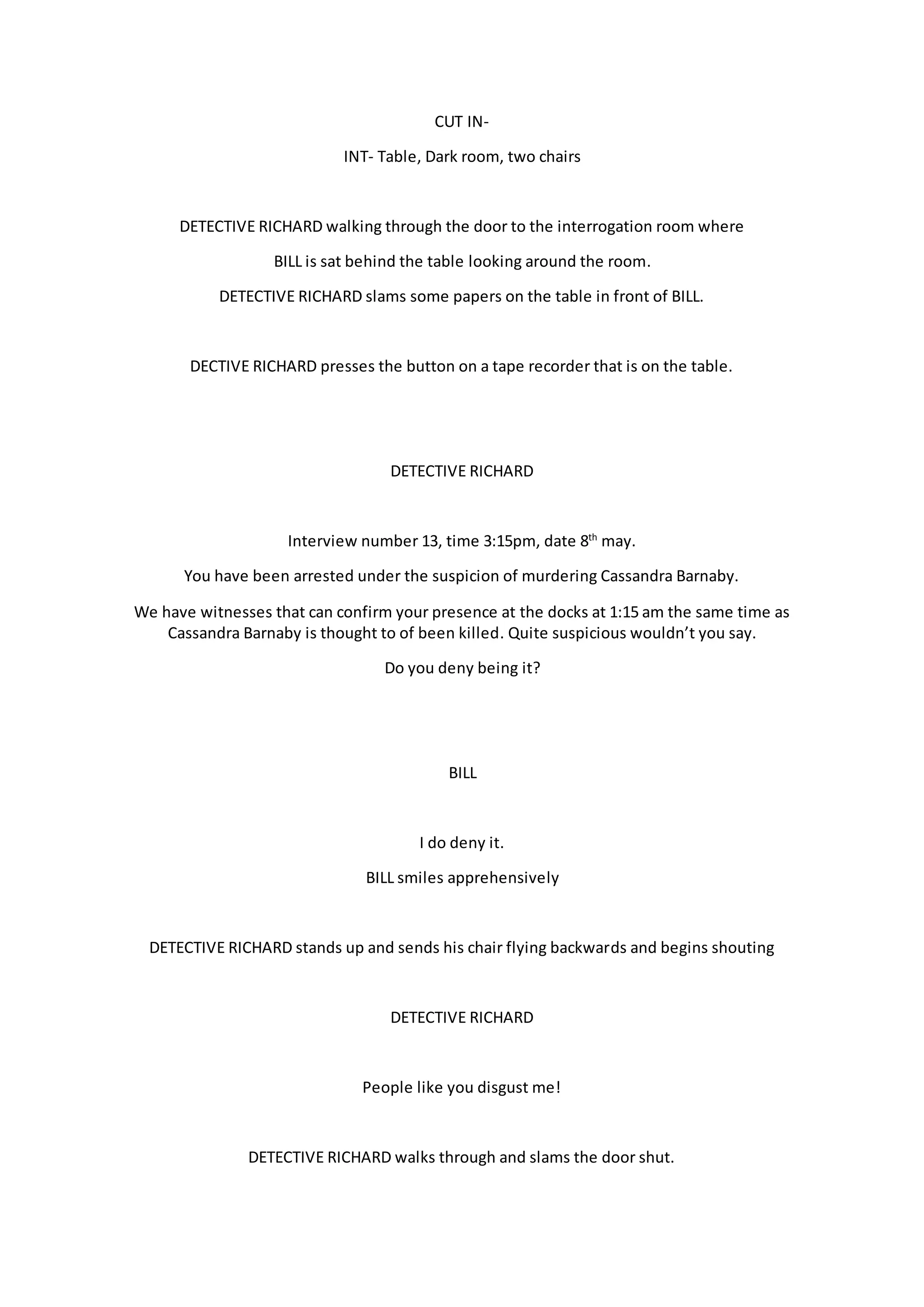 Police Interrogation Docx