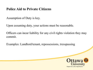 Police Liability Issues | PPTX