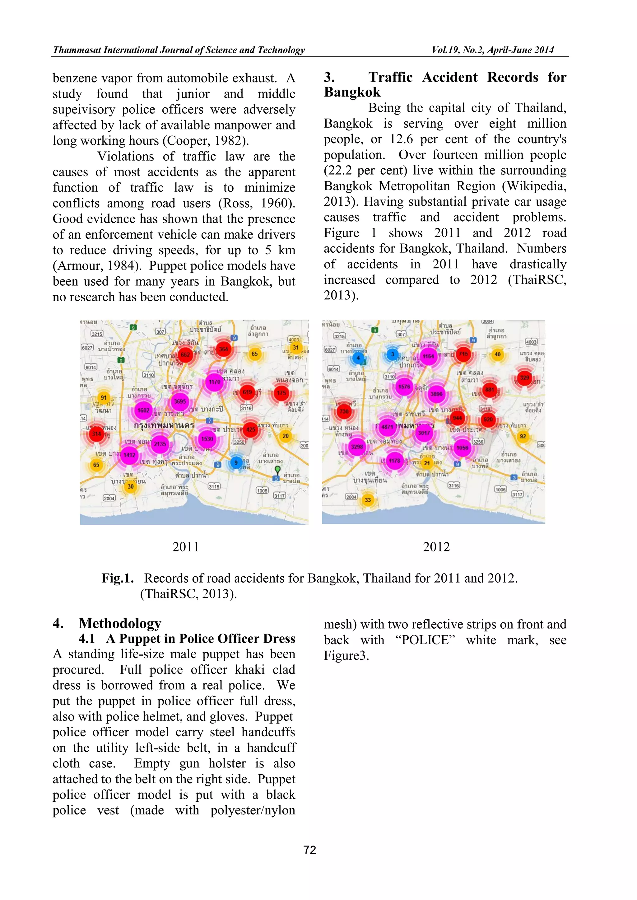 An Observation of Traffic Violations at a Crossroad with an ...