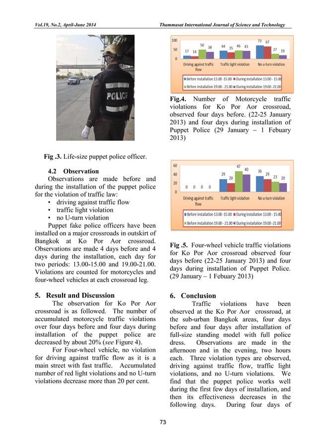 An Observation of Traffic Violations at a Crossroad with an ...