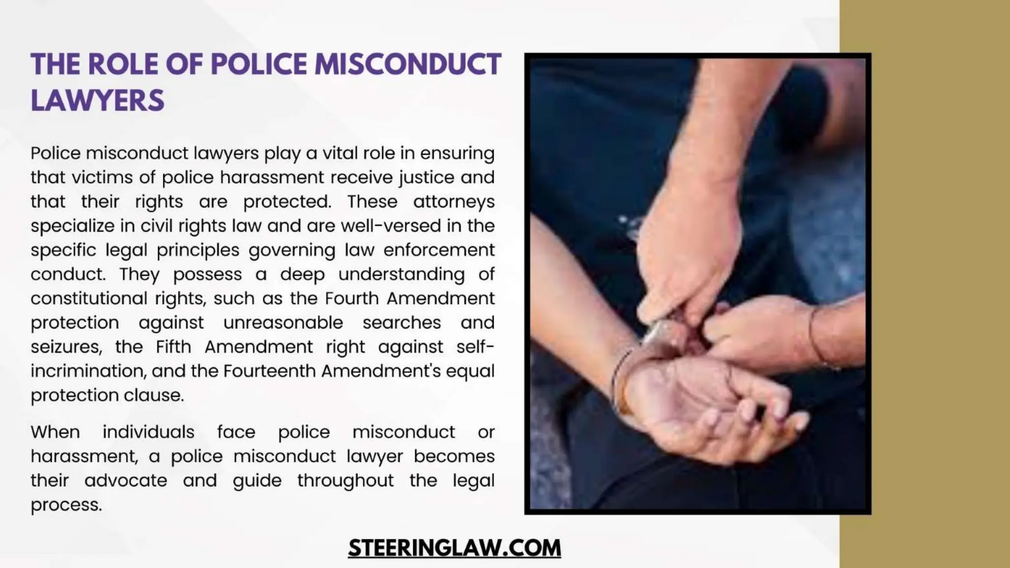 Police Misconduct Lawyers - Law Office of Jerry L. Steering | PPT