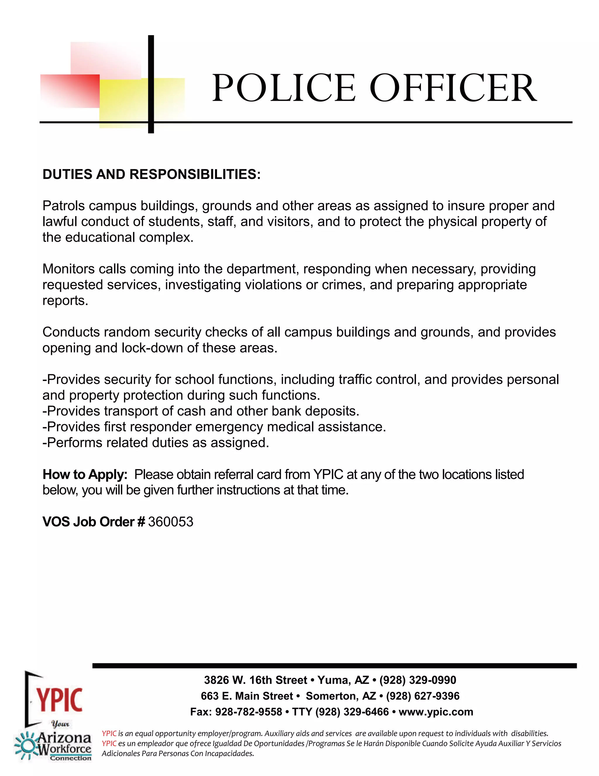 Police Officer | PDF