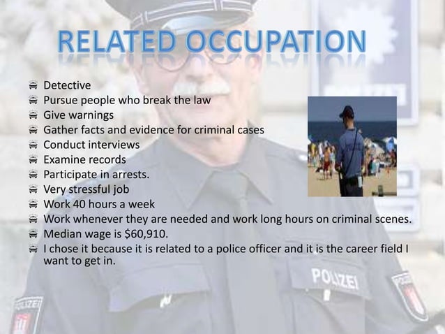 Police officer powerpoint