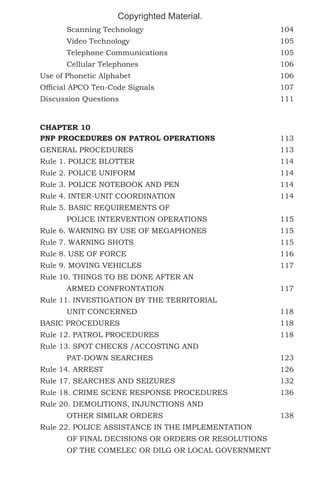 Police patrol preview | PDF