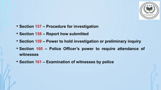 Police Power of Investigation | PPTX