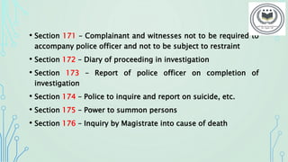 Police Power of Investigation | PPTX