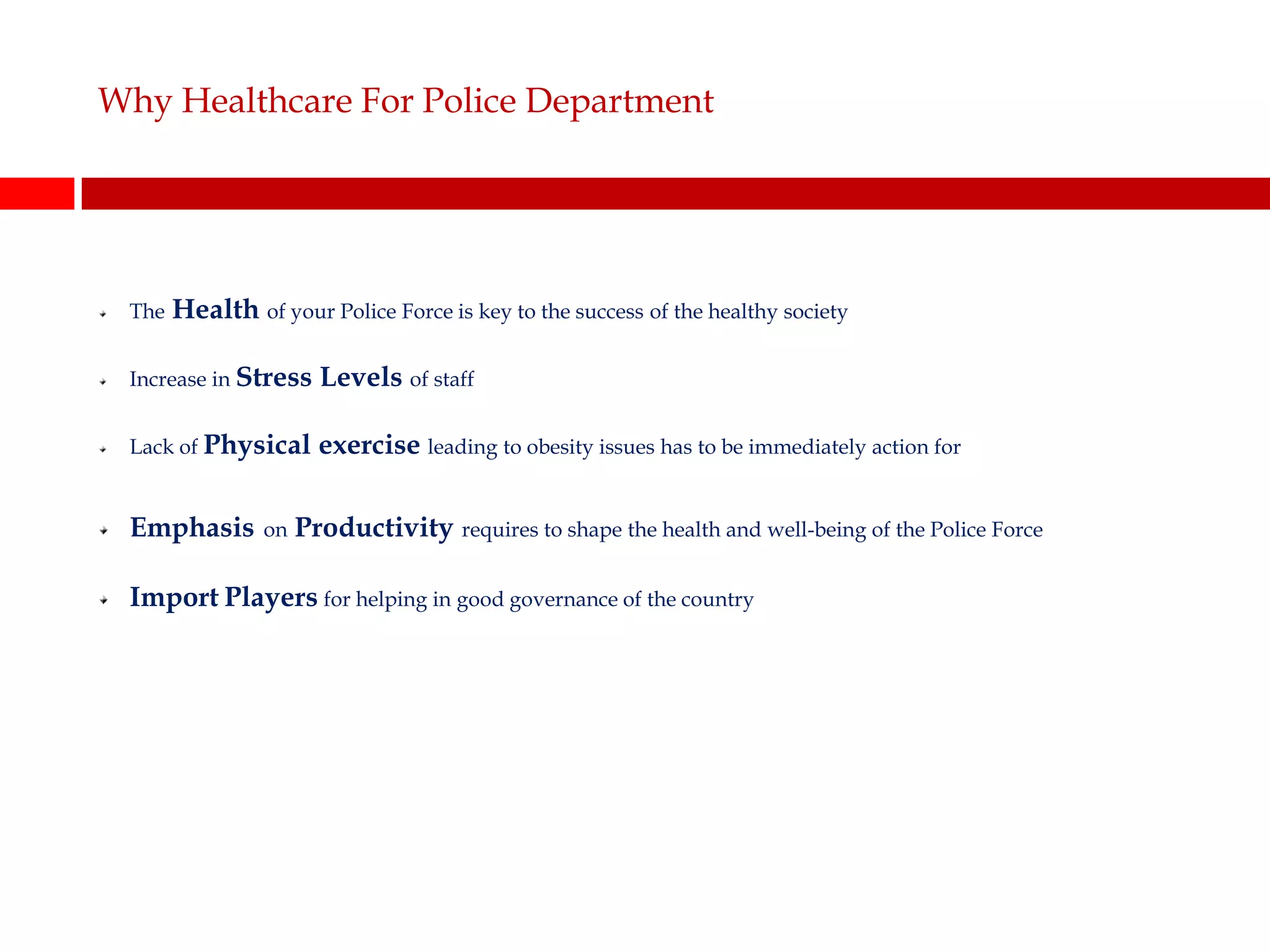 Police Well Being Program | PPTX