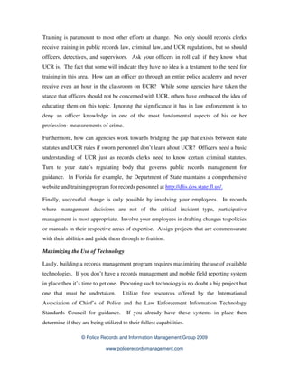 Edward Claughton Records Management | PDF