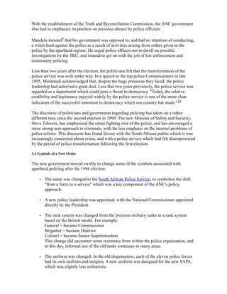 Policereformandsouthafrica | PDF