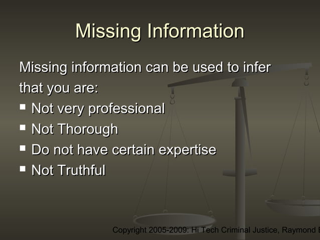 Police Report Writing | PPT