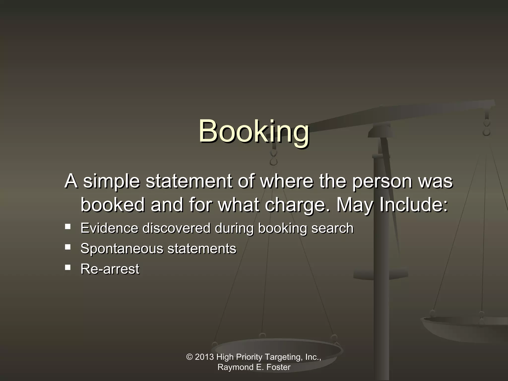 Police report writing arrest report headings | PPT