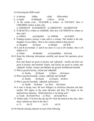 Police screening test | DOCX | Standardized Testing | Educational ...