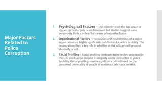 Police Subculture, Corruption & Bangladesh Police.pptx