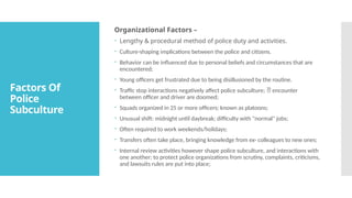 Police Subculture, Corruption & Bangladesh Police.pptx
