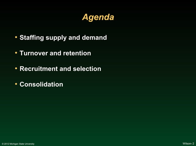 Police workforce planning in a dynamic environment | PPT