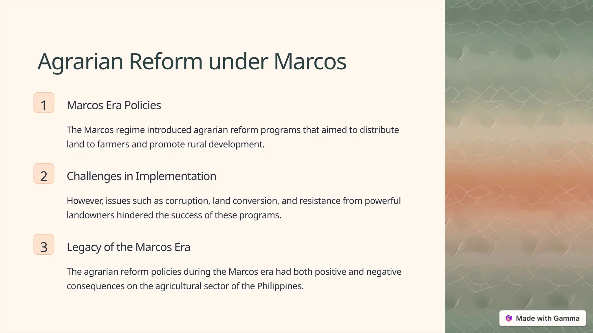 Policies-on-Agrarian-Reform-of-the-Philippines.pptx