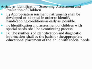Policies and Guidelines of Special Education in the Philippines | PPTX