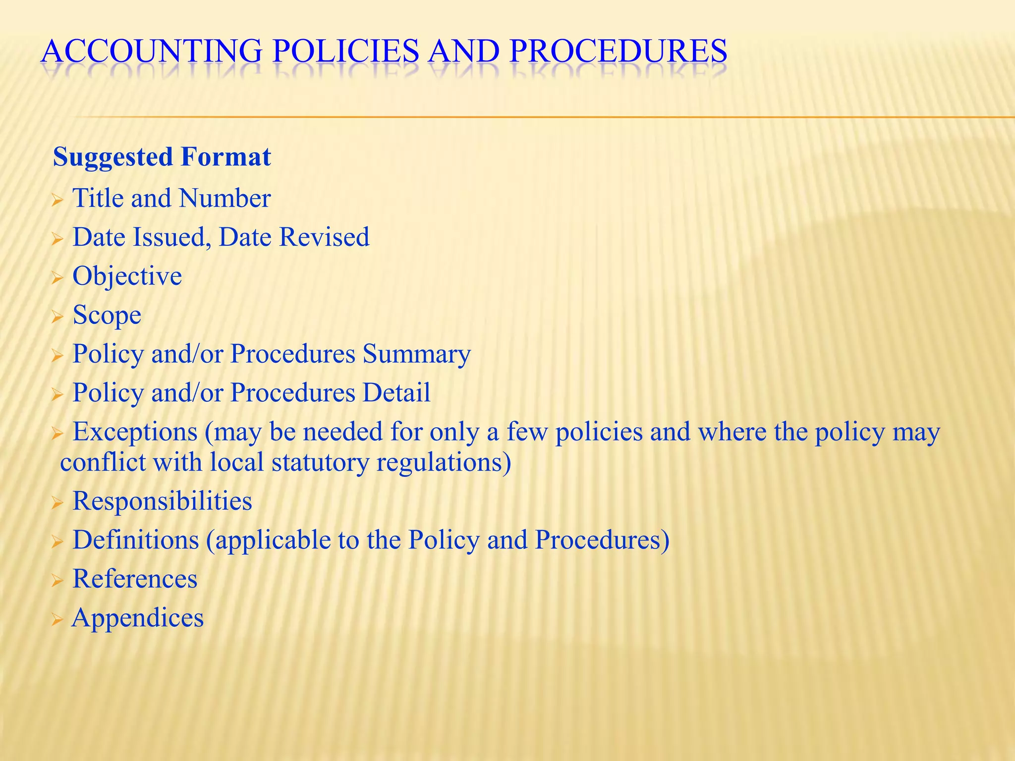 Policies And Procedures | PDF