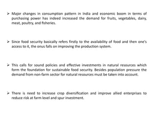 Policies for Enhancing Food Security.ppt