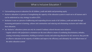 Policies Guidelines on Inclusive Education, UNESCO 2009 | PDF