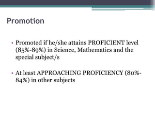 Policies on implementation of ste | PDF