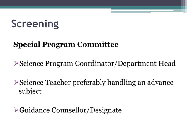 Policies on implementation of ste | PDF