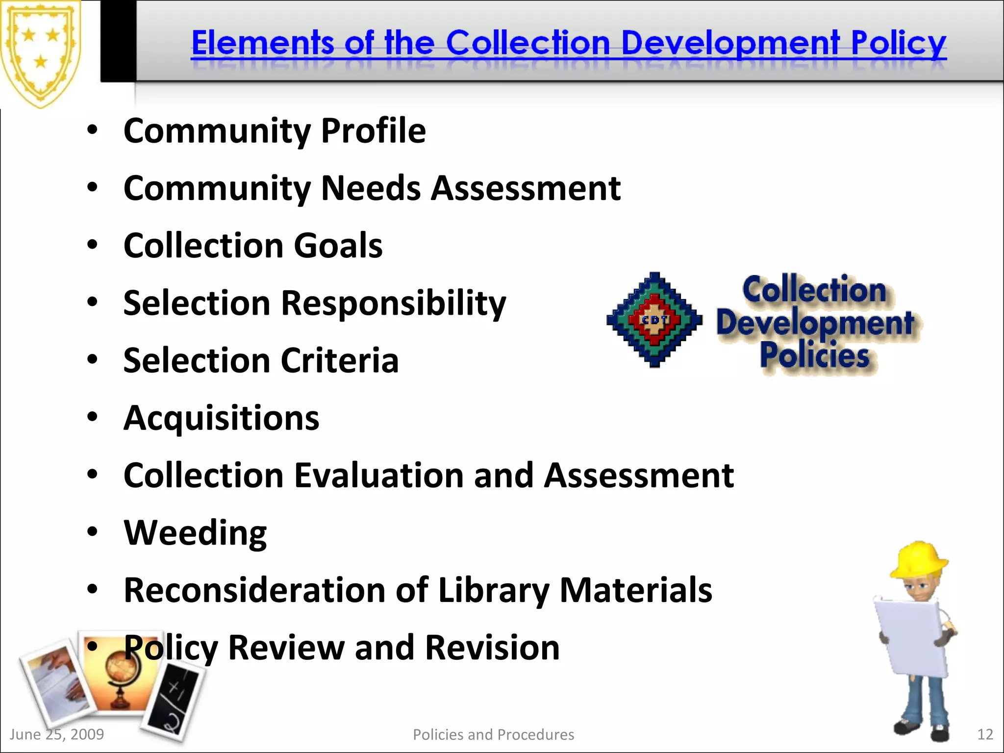 Policies and Procedures 2003 | PPT