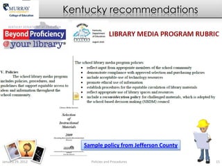 Policies & procedures: Developing Library Collection Policies | PPTX ...