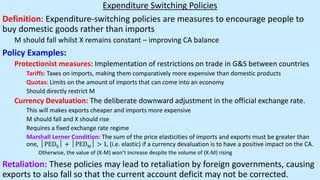 Policies to Correct Current Account Imbalances | PPTX