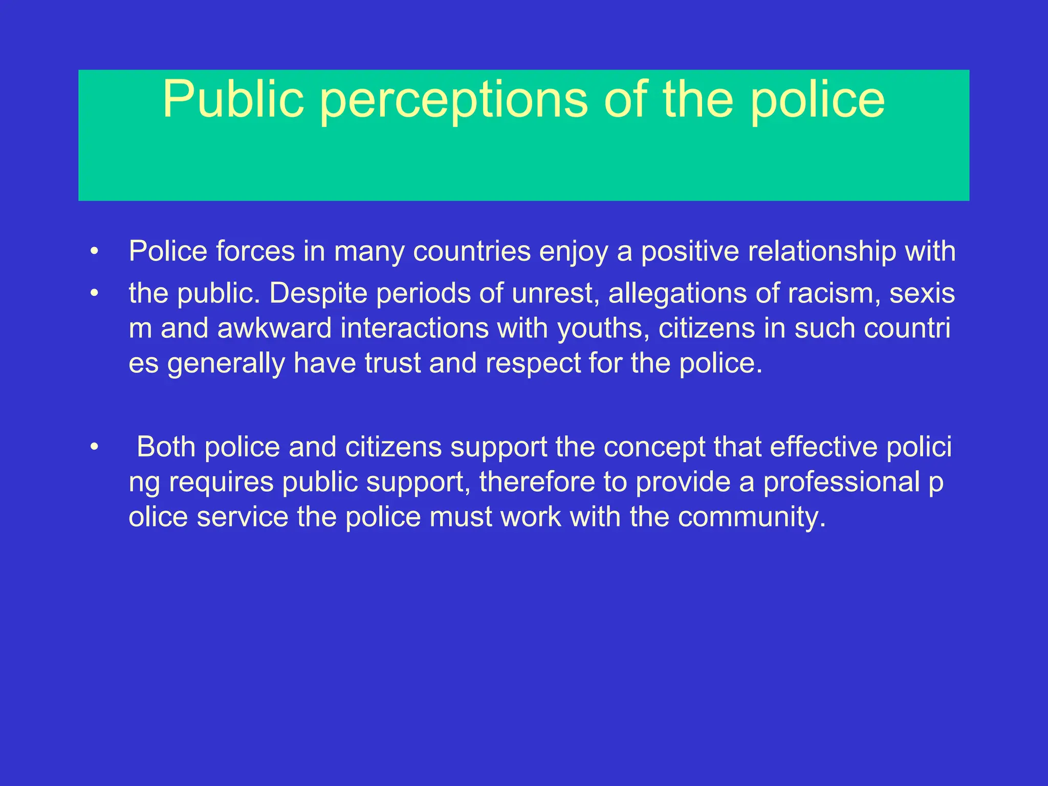Policing.ppt criminal psychology in introduction | PPT