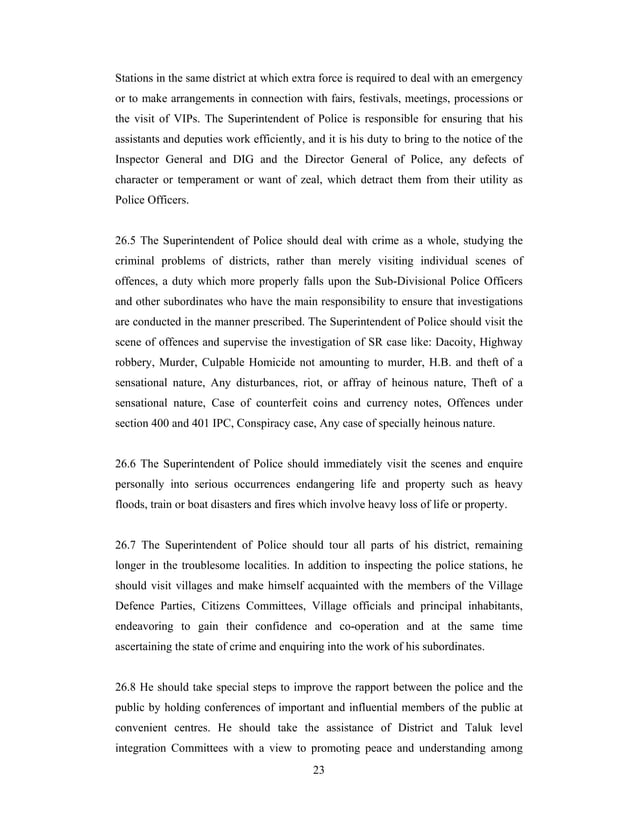 Functions, Roles and Duties of Police in General | PDF