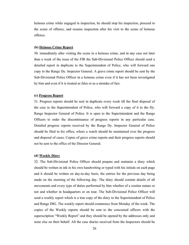 Functions, Roles and Duties of Police in General | PDF