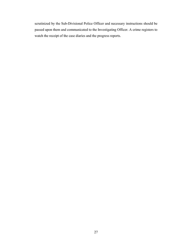 Functions, Roles and Duties of Police in General | PDF