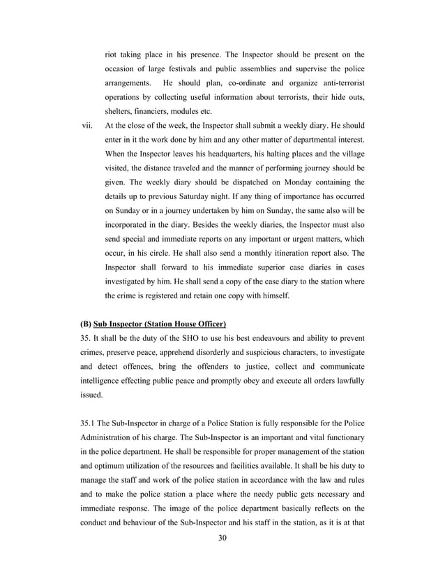 Functions, Roles and Duties of Police in General | PDF