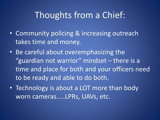 21st Century Policing Presentation | PPTX