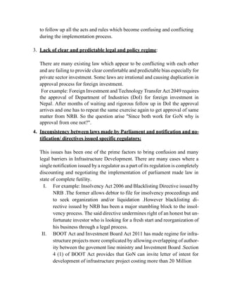 Policy and Infrastructure Development | PDF