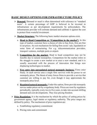 Policy and Infrastructure Development | PDF