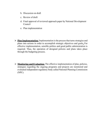 Policy and Infrastructure Development | PDF