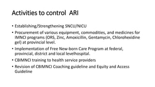 Control of Acute respiratory infection in Nepal 77/78 | PPTX