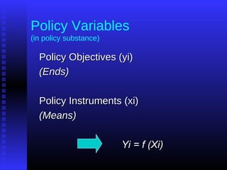 Variable Policy Definition , Details of the policy definition structure ...