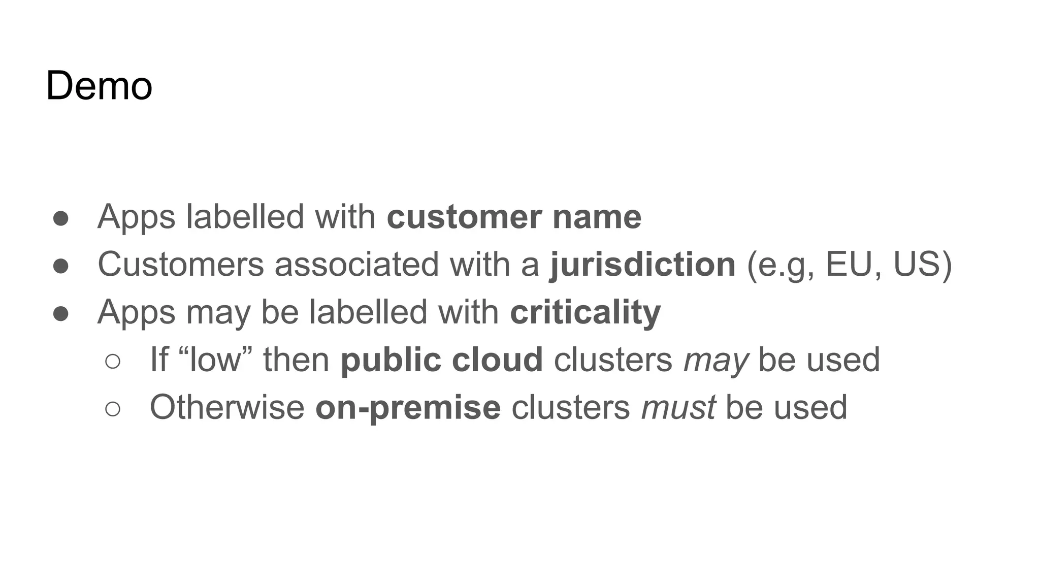 Policy-based Resource Placement Across Hybrid Cloud | PPT