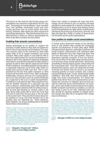 Policy Brief : Digital strategies to address loneliness and social ...