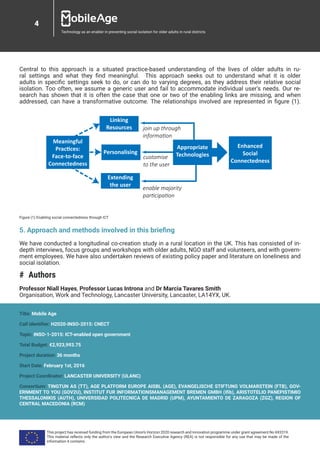 Policy Brief : Digital strategies to address loneliness and social isolation amongst older ...