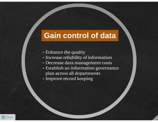 Policy-Driven Information Governance | PDF