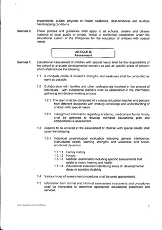 Policy guidelines-for-sped | PDF