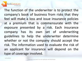 Policy Administration Transactions In Insurance | PPTX
