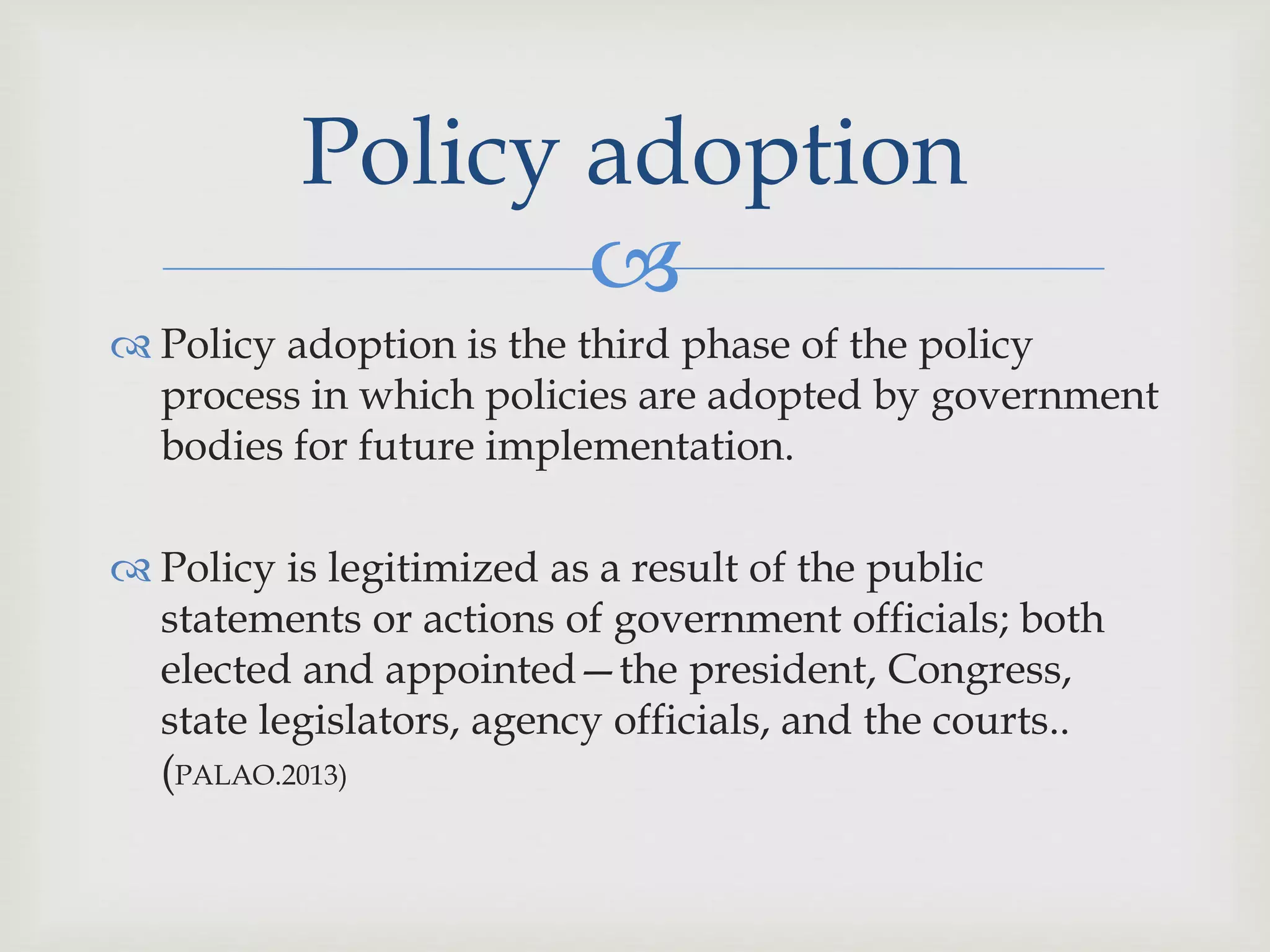 Policy adoption final | PPTX