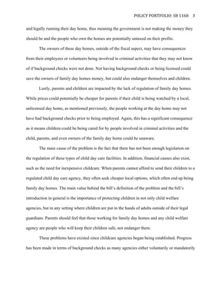 Policy analysis paper final | PDF